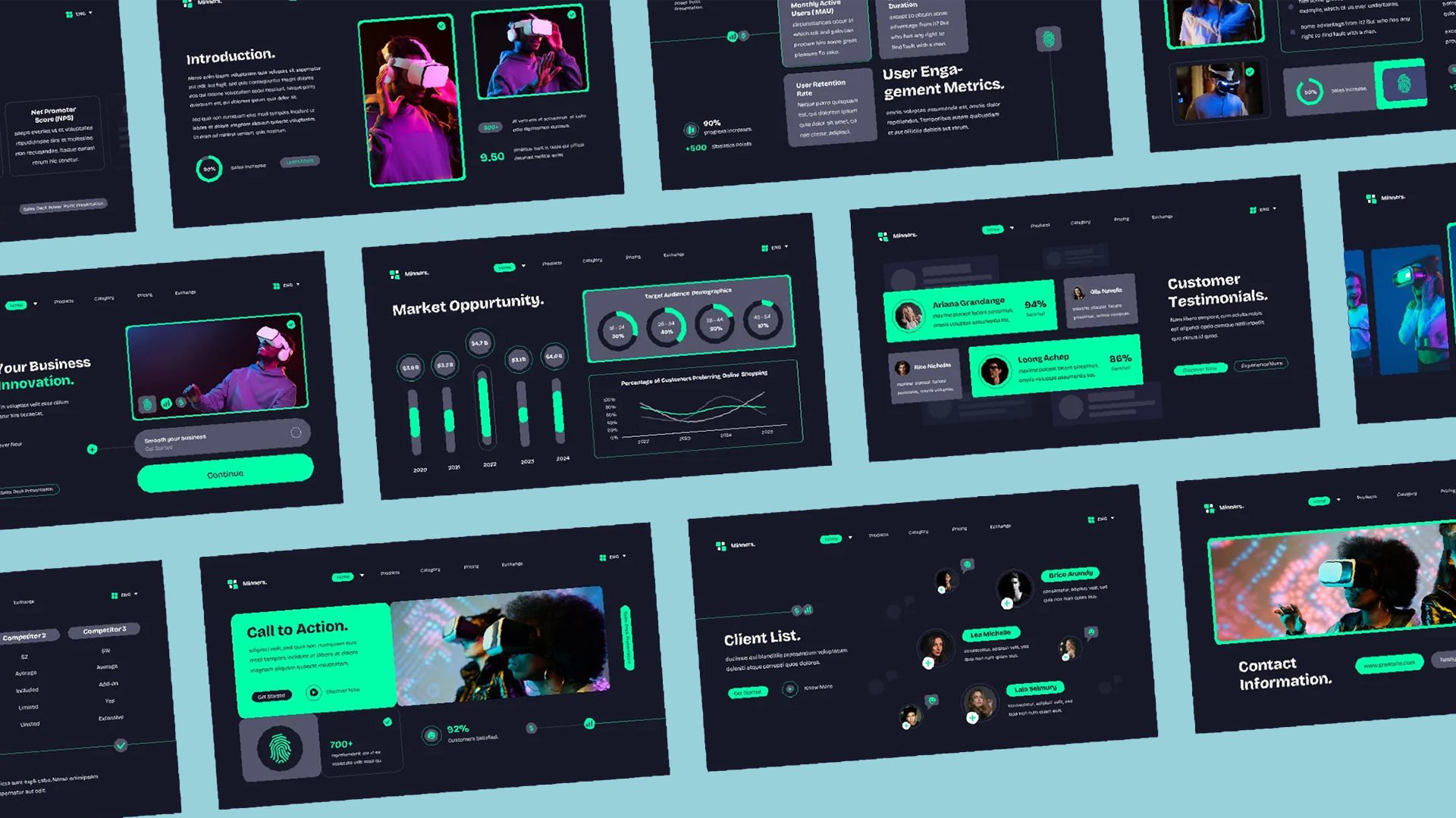 Presentation Design - Moon Digital Design